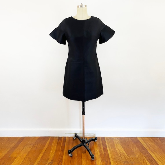 1960s Black Mini Dress Mod 60s Go Go Dress 60s Cockta… - Gem