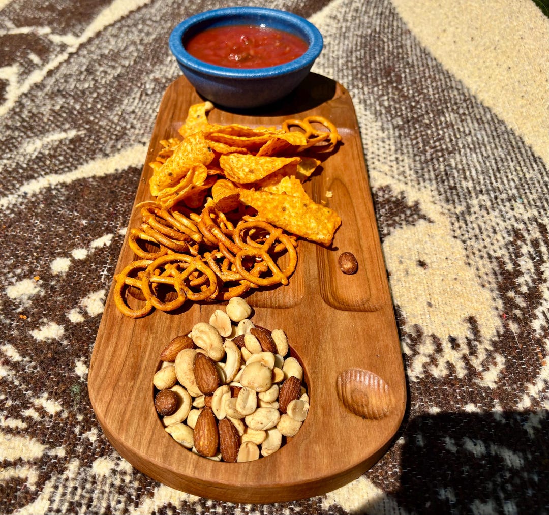 0ak Wood Food or Drink Carrying Board or Tray - Etsy