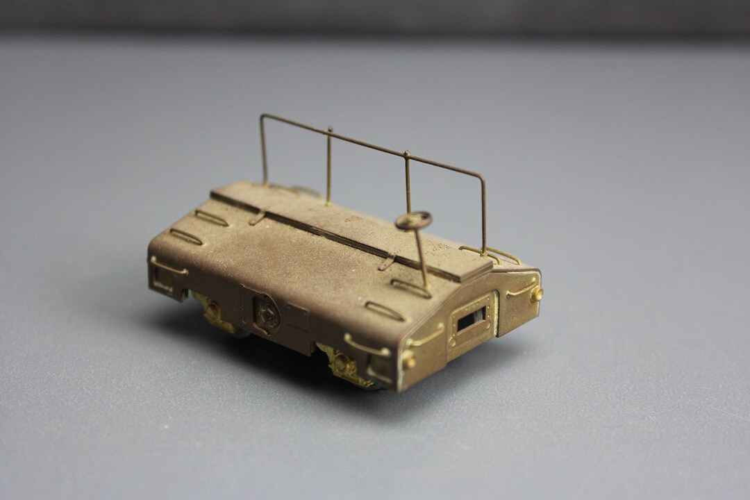 Vintage Brass HO Scale 80,000-lb Seale Test Car for Your Train Set - Etsy
