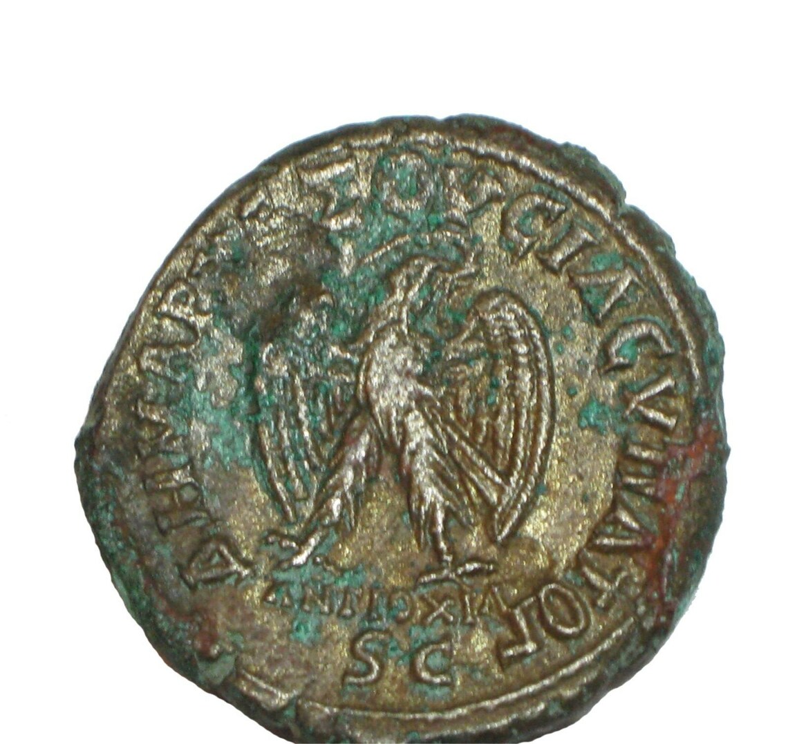 Vintage Ancient Roman Coin Emperor Philip I AE Tetradrachm | Etsy