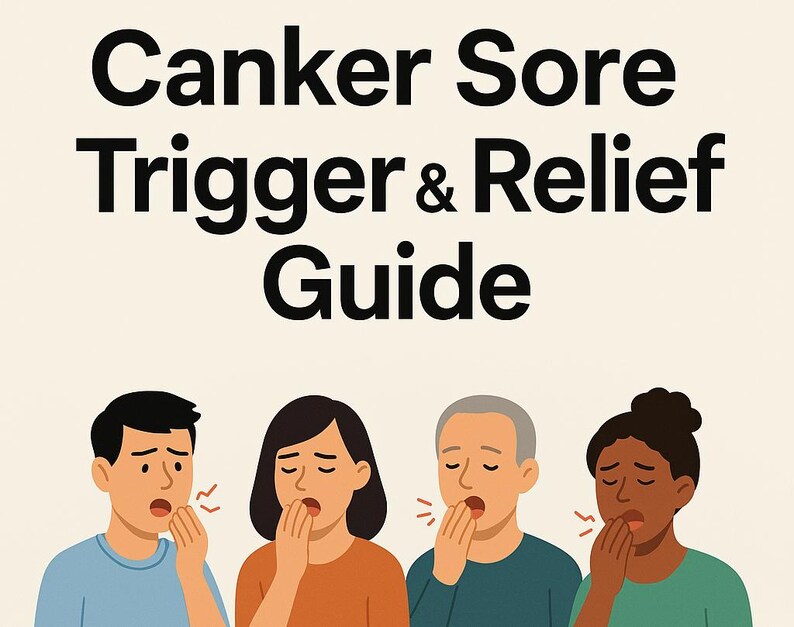 The Canker Sore Trigger & Relief Guide (2025) - Etsy