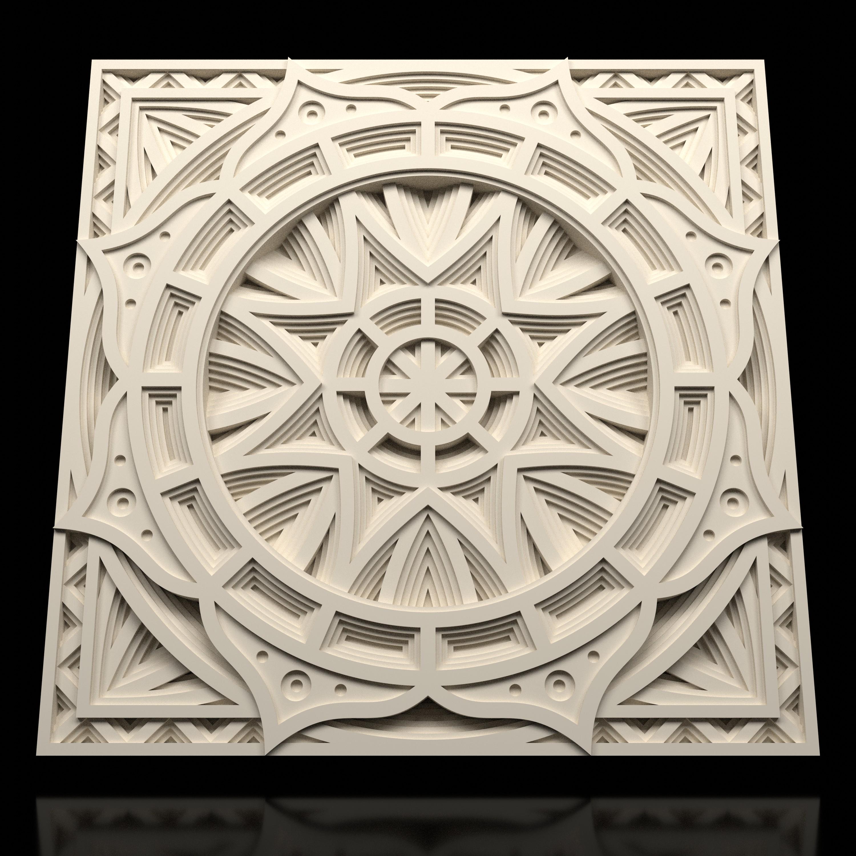 Bundle 3D Wall Panels STL Files for CNC Router and 3D Printing, CNC ...