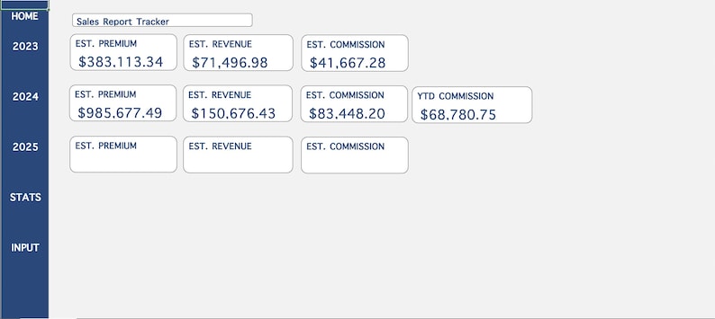 Insurance Sales Tracker – Excel Spreadsheet, Commission & Policy ...