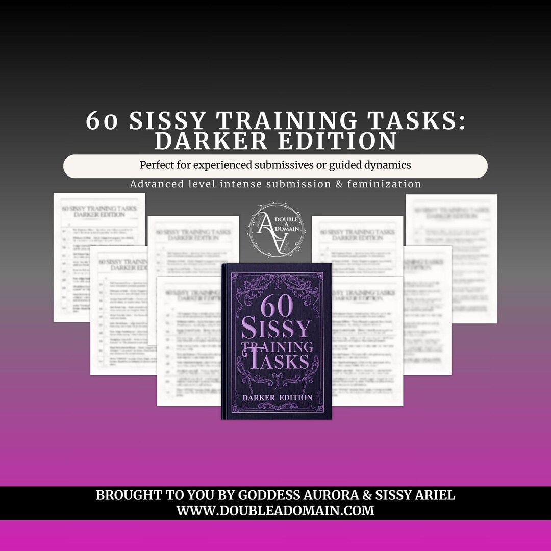 60 Sissy Training Tasks: Darker Edition | Hardcore Feminization Obedience Guide | PDF Download ...