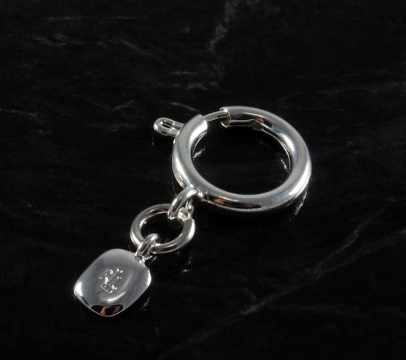 RLL Spring Ring Clasp Silver Metal 18mm Connector Pocket Watch - Etsy