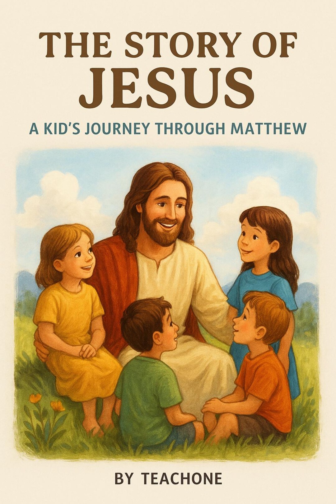 A Story of Jesus A Kids Journey Through Matthew - Etsy
