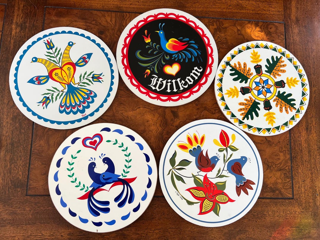 Jacob Zook Pennsylvania Dutch Hex Signs, Folk Art Hex Signs-set of 5 - Etsy