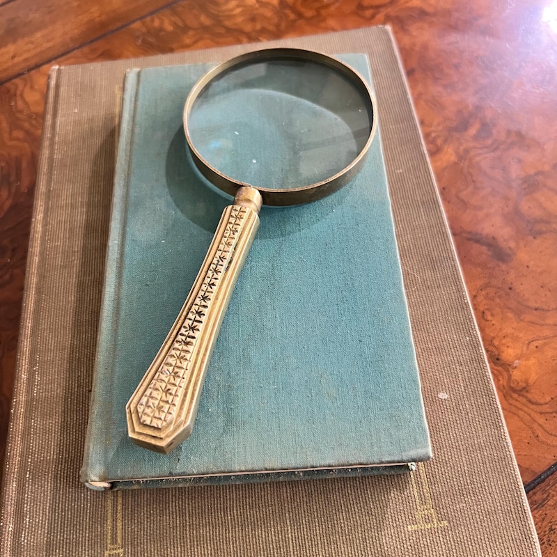 Antique Magnifying Glass - Etsy