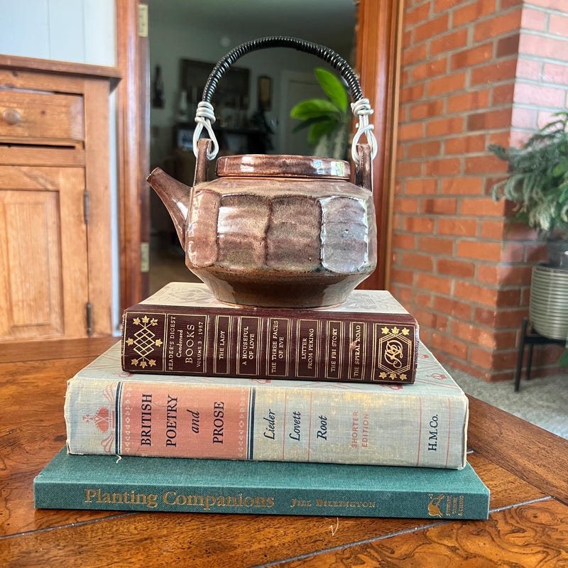 Cottagecore Tea Pot - Etsy