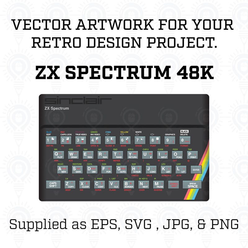 Zx spectrum art - Etsy.de