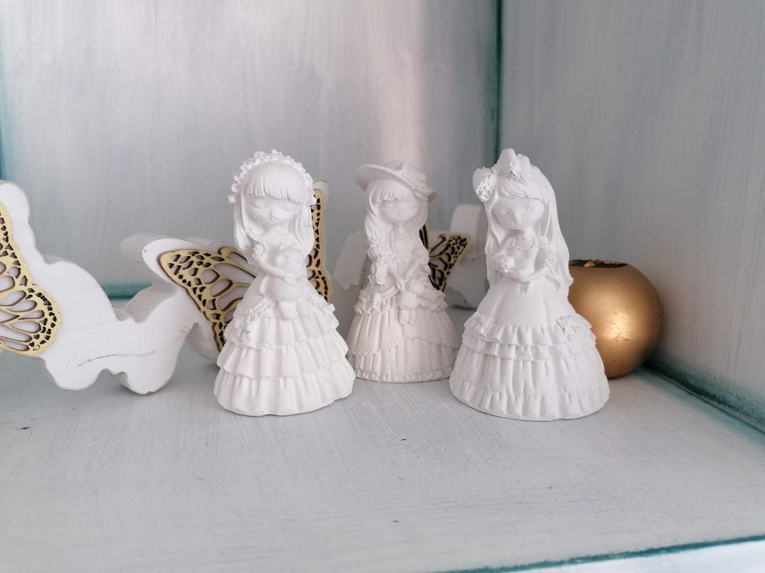 Plaster Princess Figures. Decorations. Figures to Paint. Creative ...