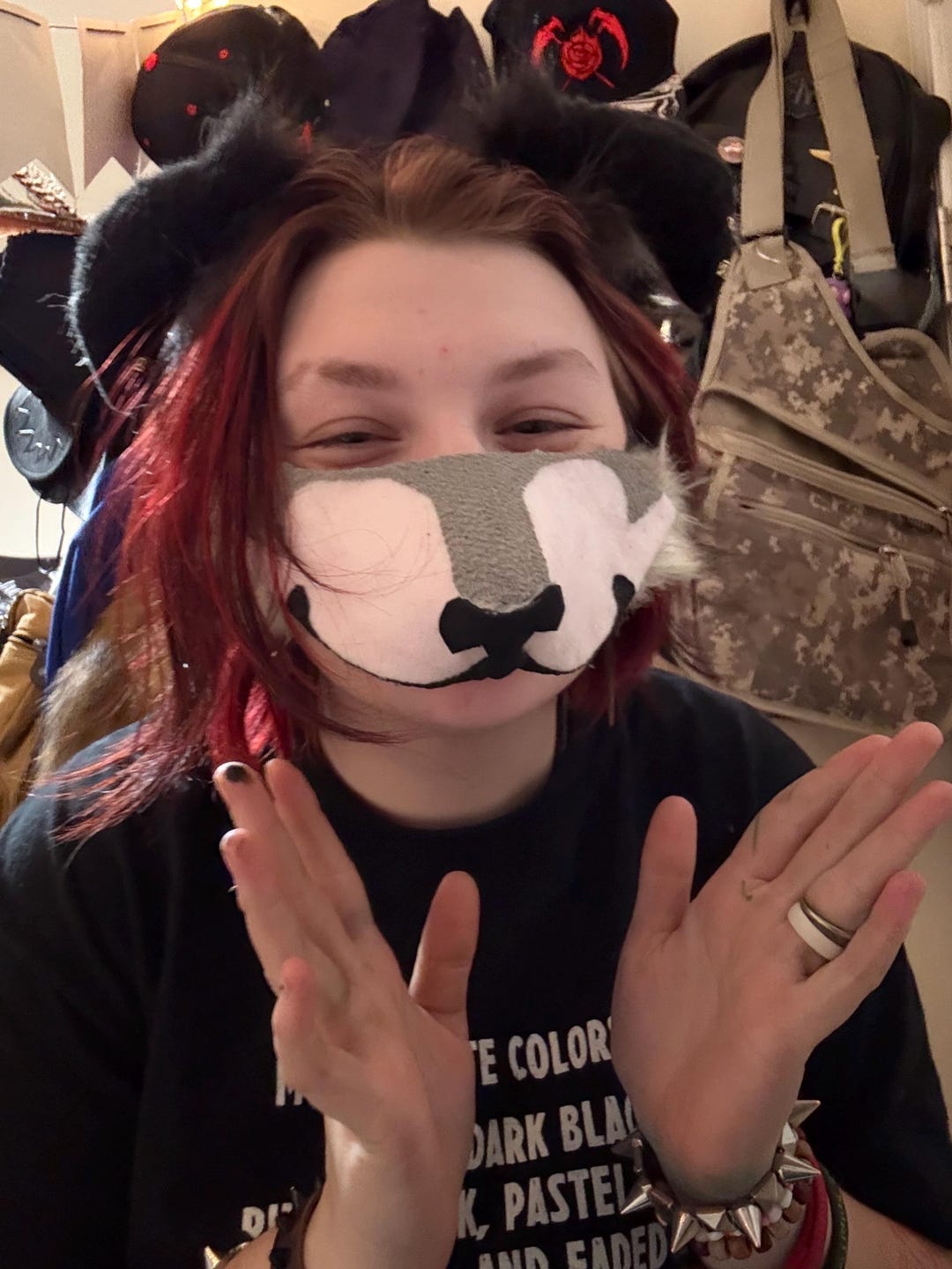 Grey Wolf Therian Style Half Muzzle - Etsy