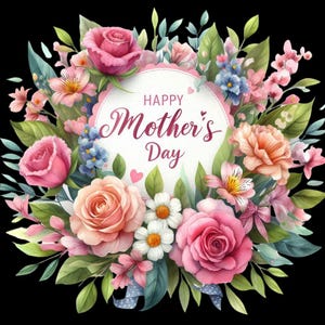 34 Mothers Day Flowers Clipart, Mom Flowers Clipart, Mom Flowers PNG ...