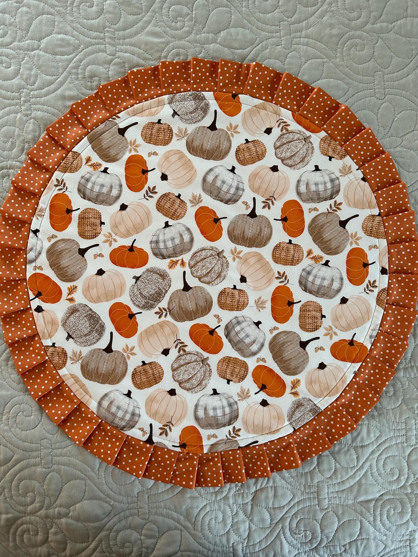 Pumpkin Table Topper Handmade Fall Autumn Home Decor Ready to Ship - Etsy