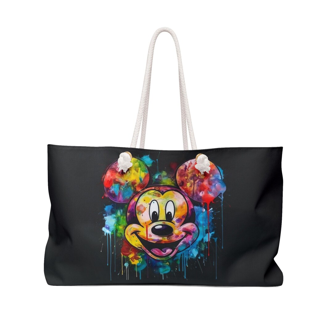 Mickey Mouse Weekender Bag,vacation Carryall, Perfect for Disney Fans ...
