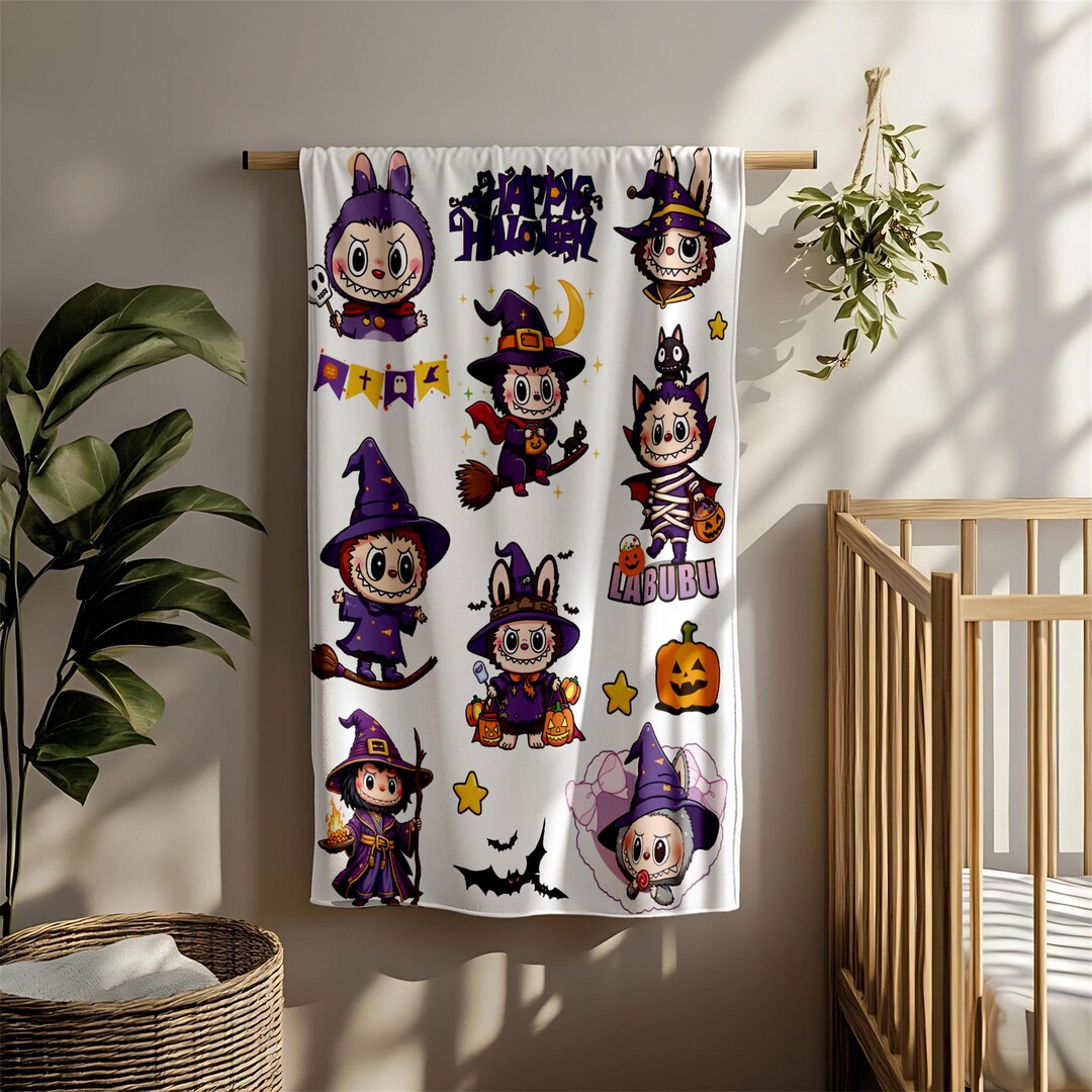 Labubu Blanket Personalized Labubu Blanket Personalized Blanket With ...