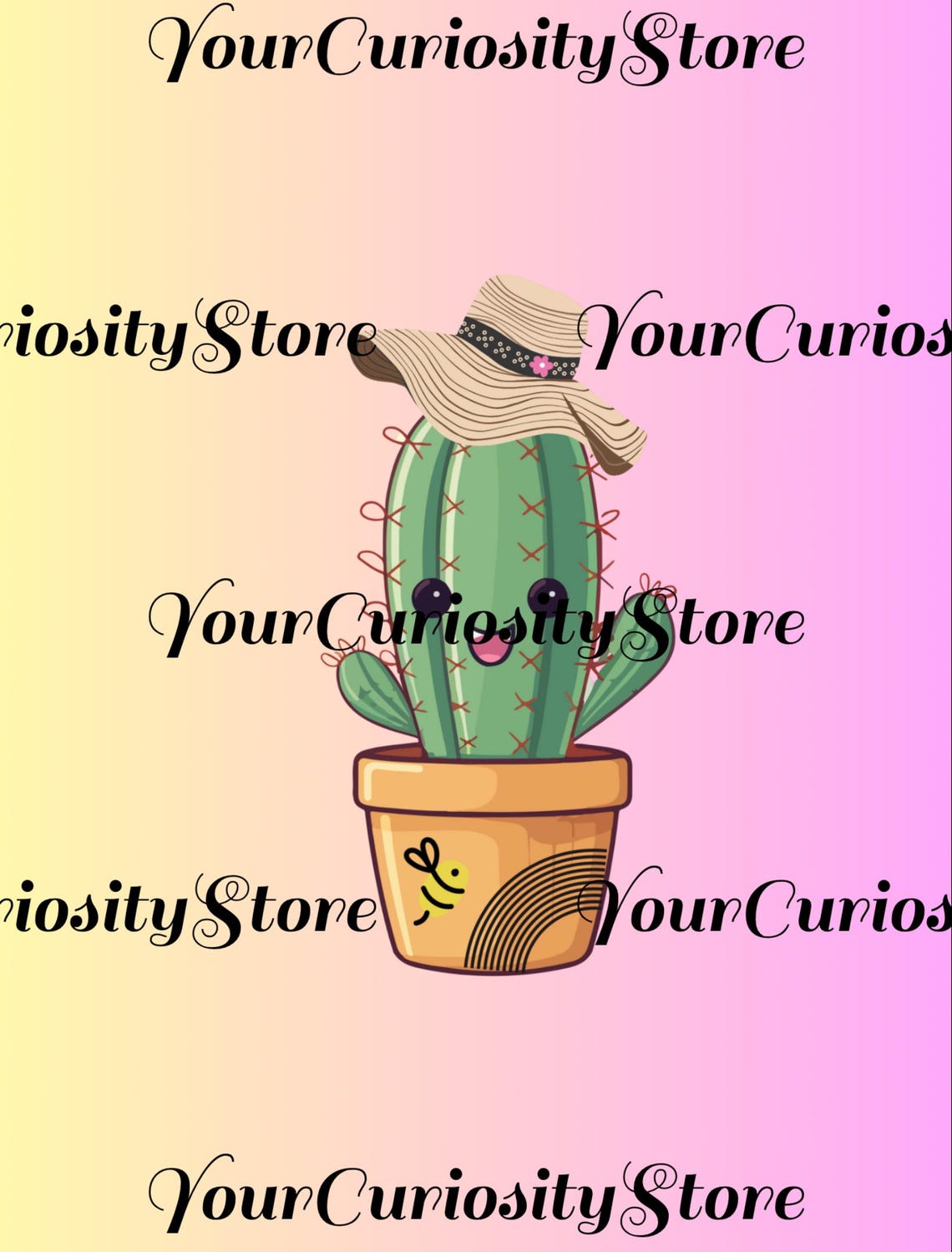 Cactus Sticker Set – Aesthetic Plant Digital Stickers for Planners ...
