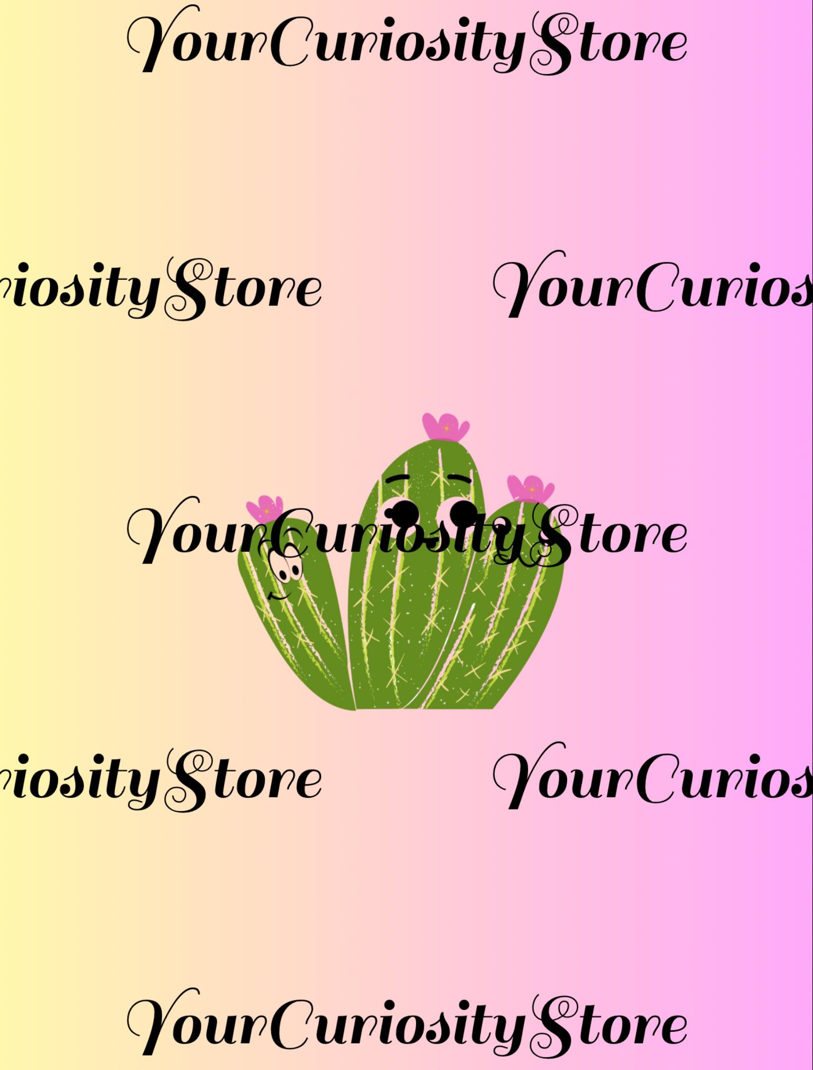 Cactus Sticker Set – Aesthetic Plant Digital Stickers for Planners ...