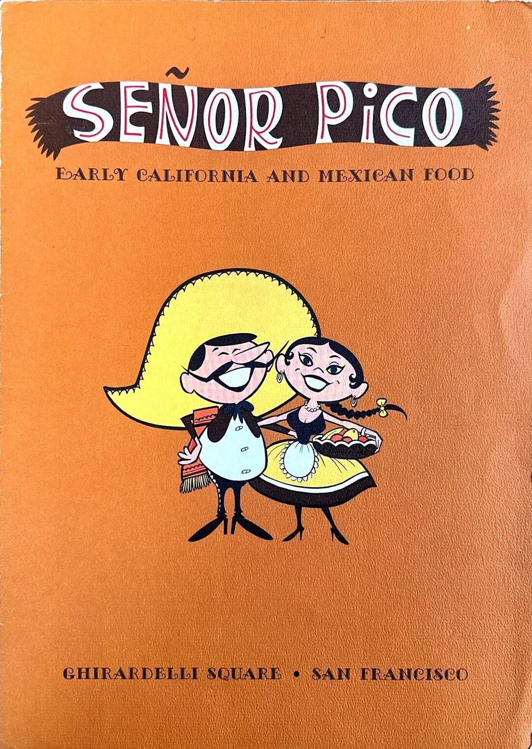 1964 Senor Pico Restaurant Menu, San Francisco - Etsy