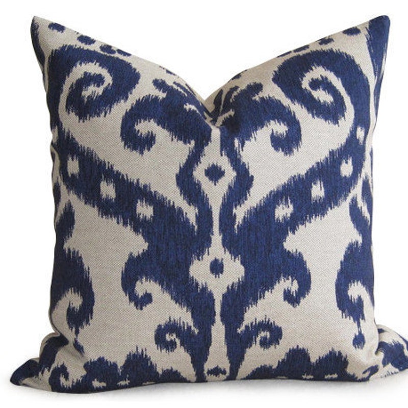 Ikat Pillow - Etsy