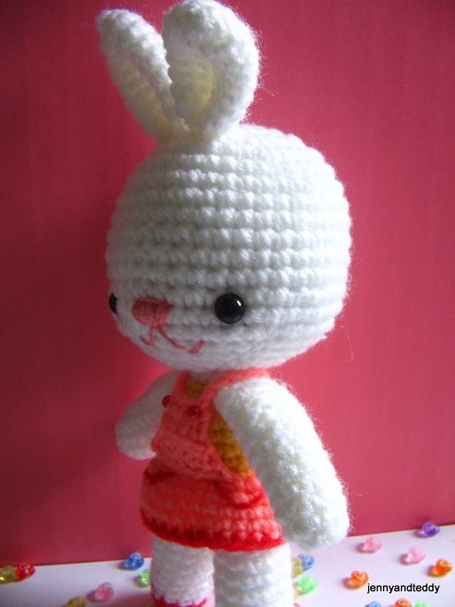 Instant Download PDF Amigurumi Crochet Pattern Charlie and Angel Bunny ...