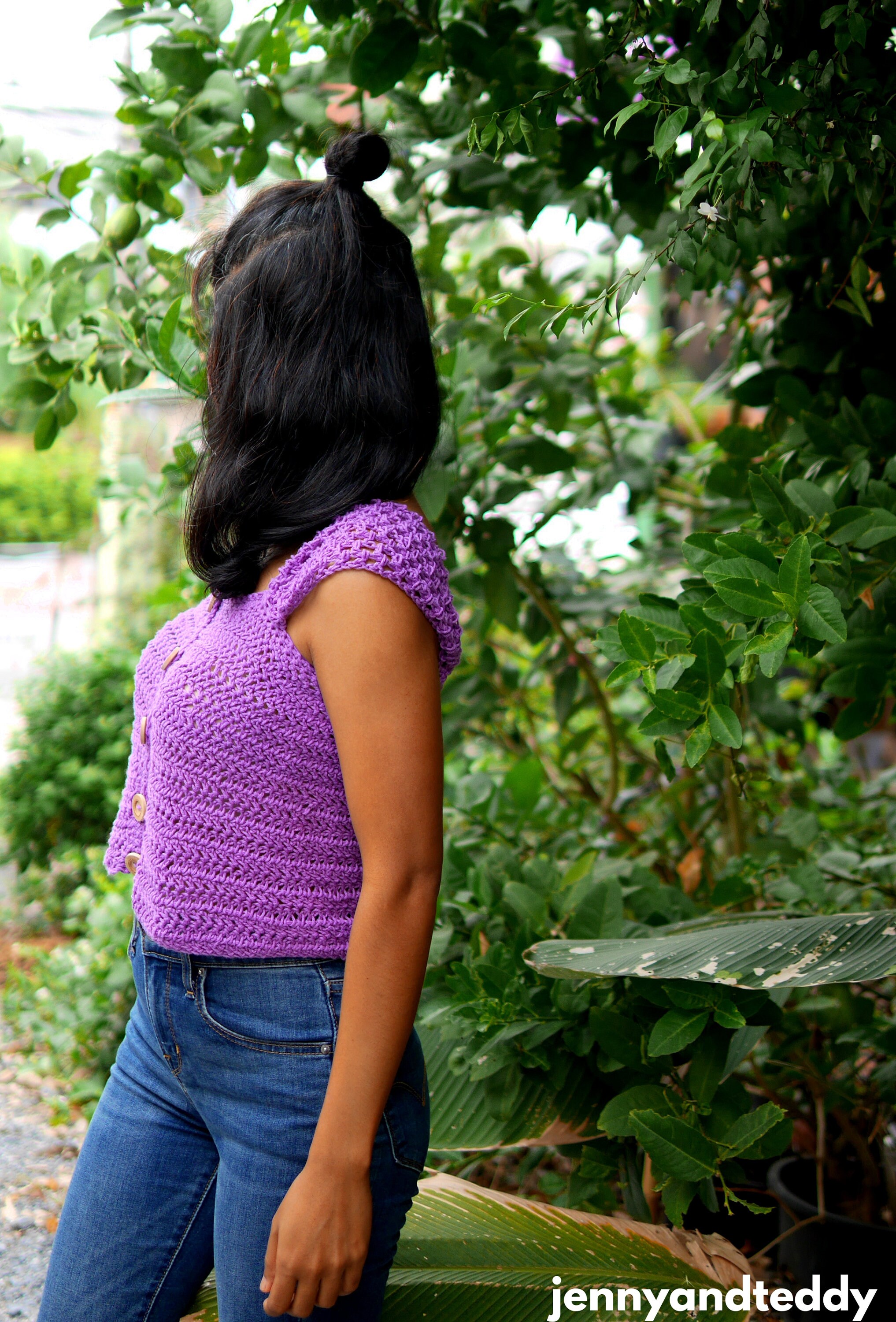 Crochet Top Pattern Everyday Crop Top With Video Tutorial Etsy