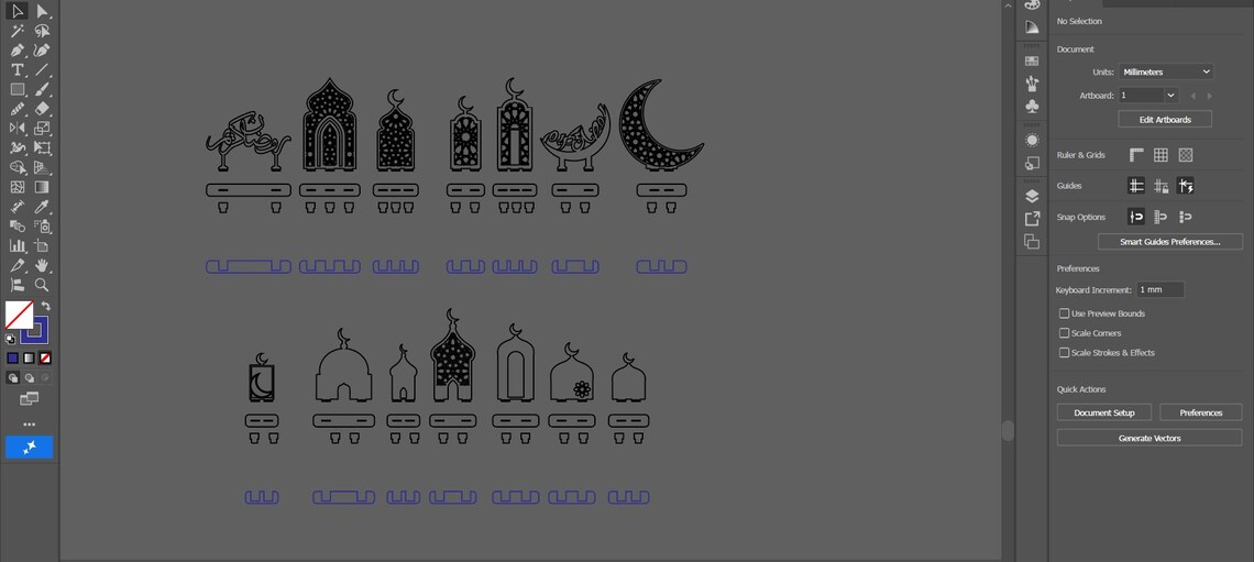 Ramadan Kareem Laser Cut Files Dxf,ai,svg,pdf - Etsy