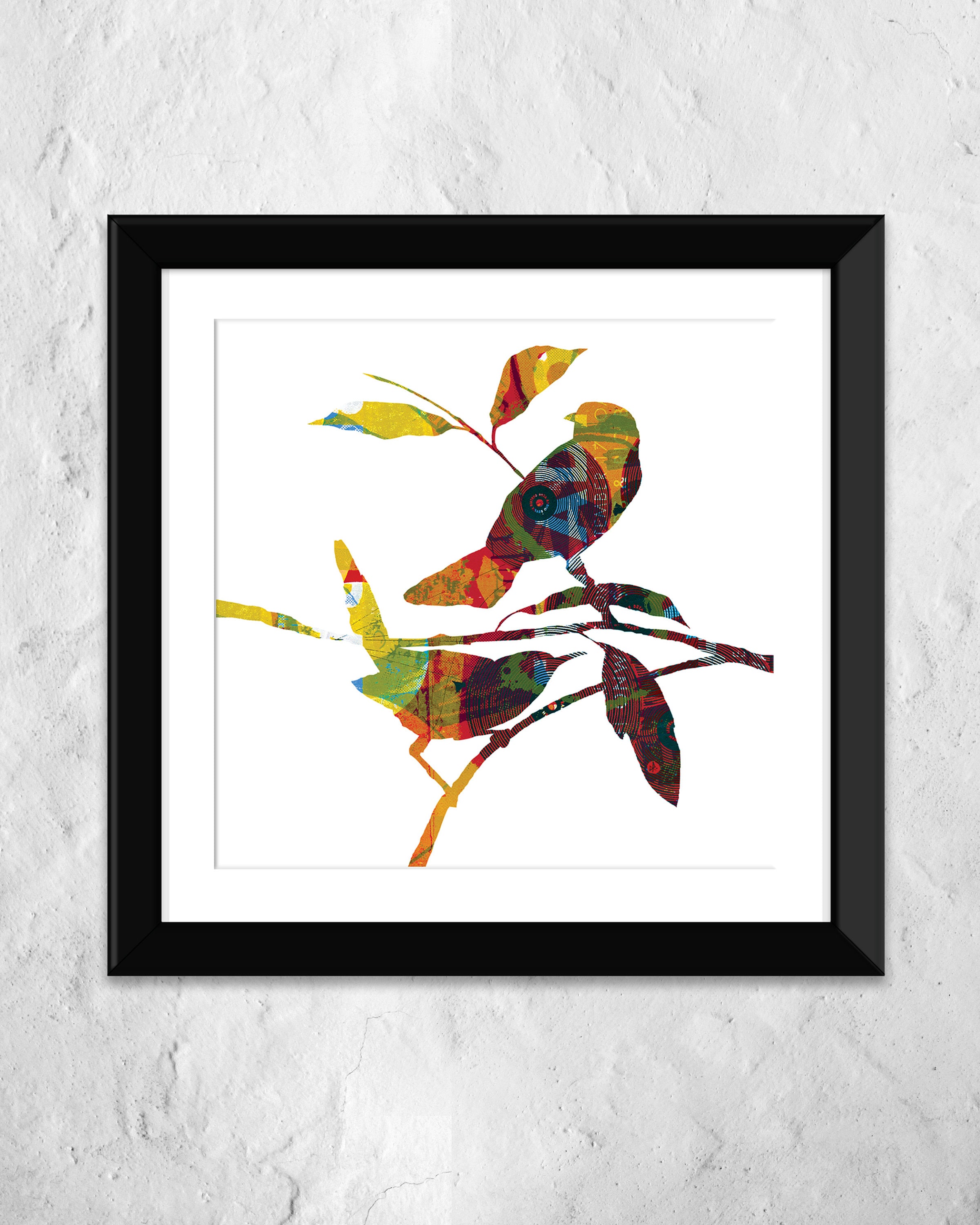 Bird Collage - Etsy