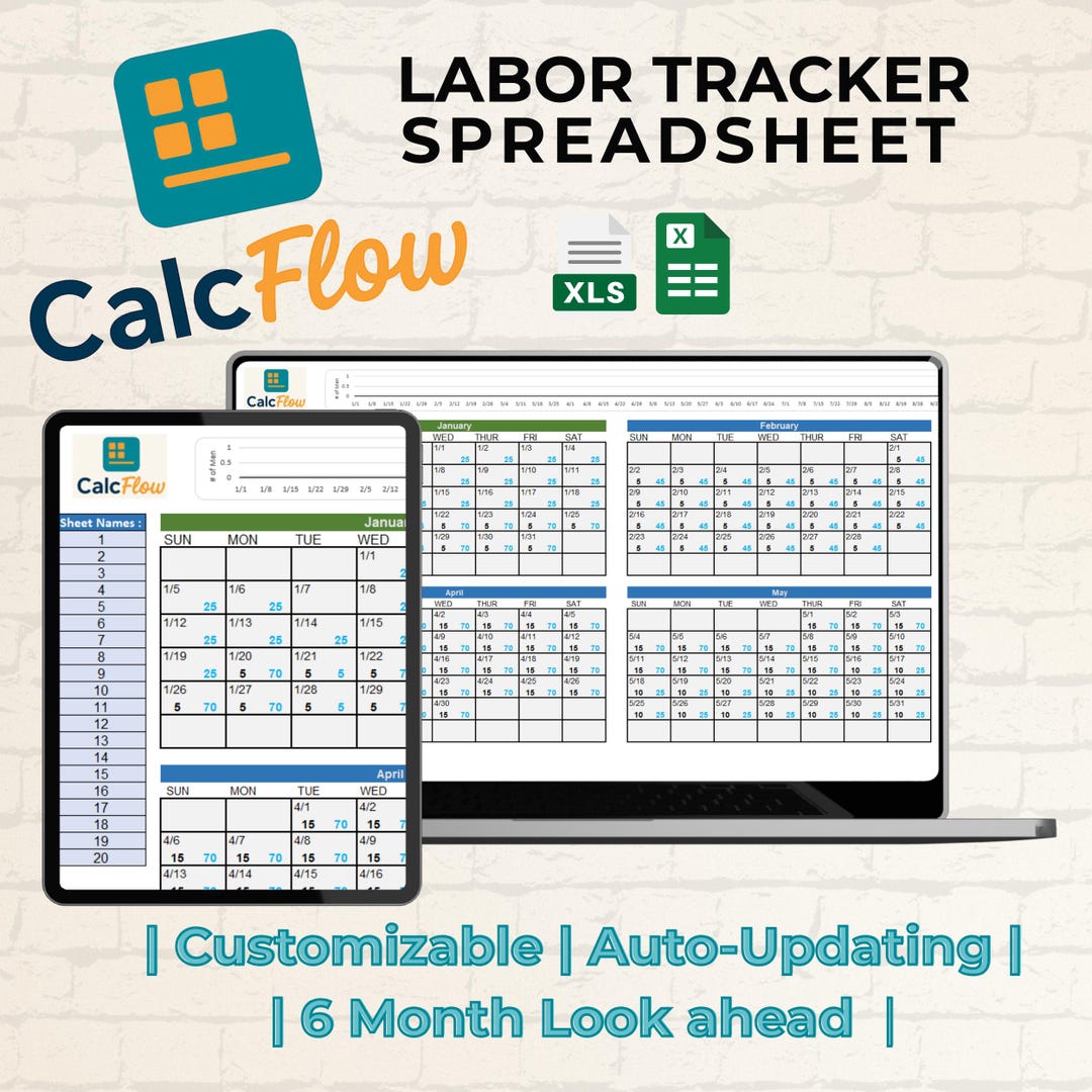 Project Planner Manpower Calculator Spreadsheet | Resource Planning ...