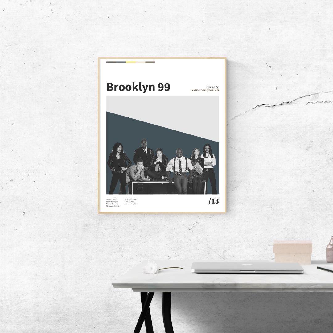 Brooklyn 99 TV Show Poster - Digital Download - Etsy