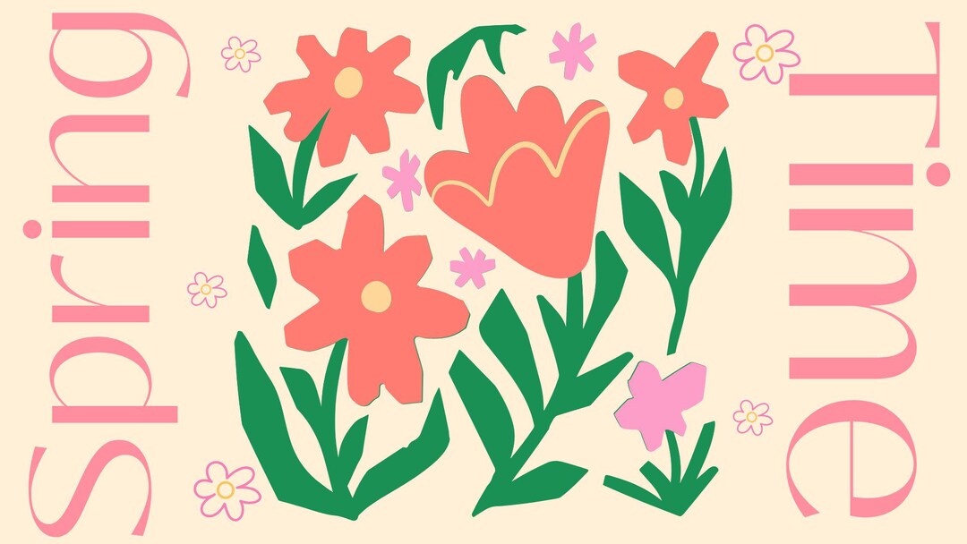 Spring Desktop Wallpaper - Etsy UK