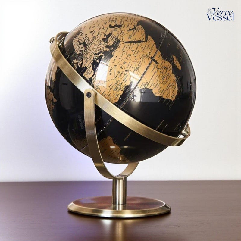Unique Modern World Globe - Etsy