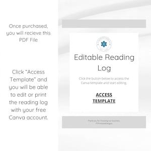 Digital Reading Tracker & Editable Log for Goodnotes - Book Tracker ...
