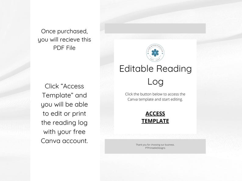 Digital Reading Tracker & Editable Log for Goodnotes - Book Tracker ...