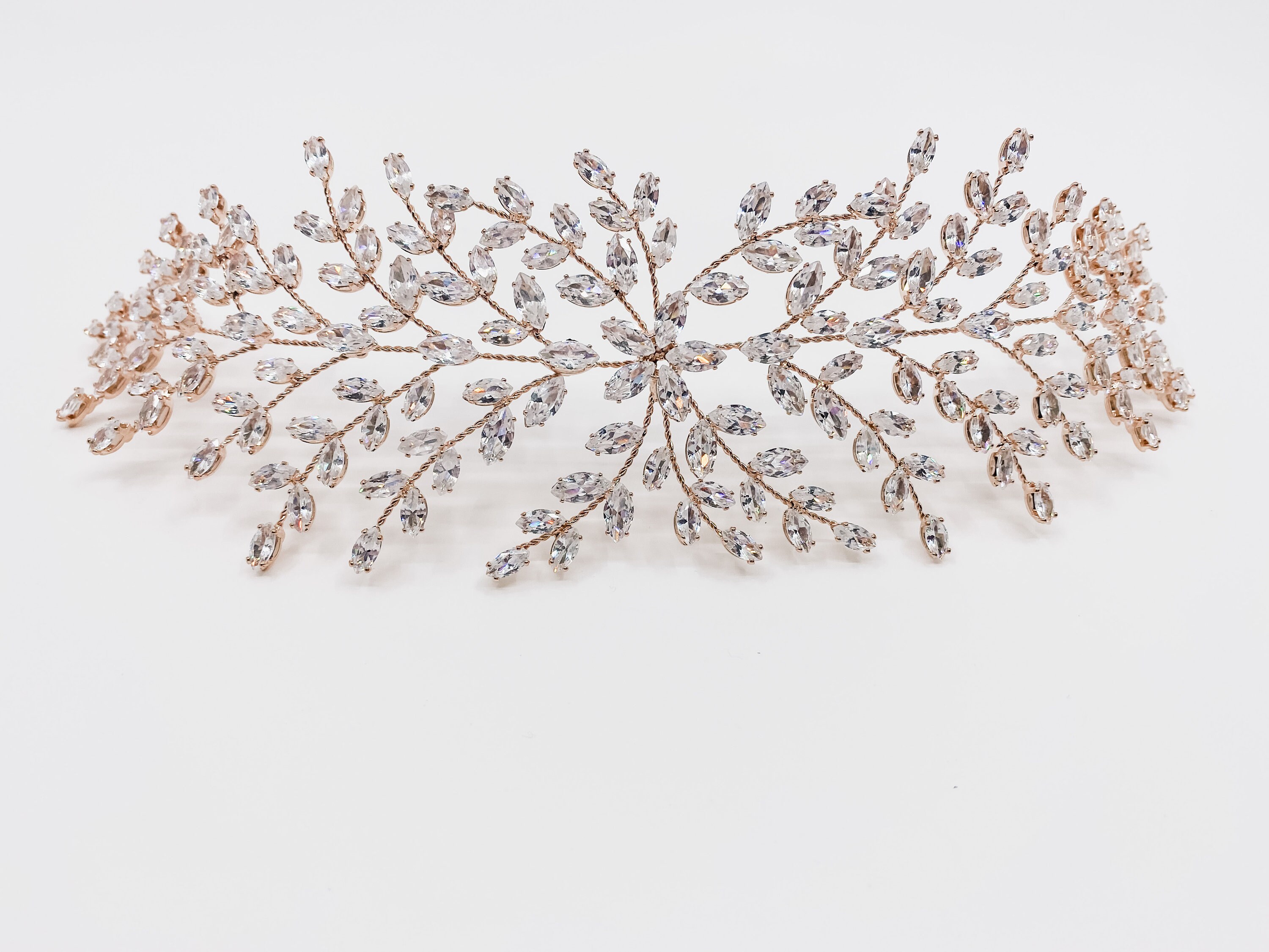 Rhinestone Crystal Headpiece Crystal Bridal Headpiece Bridal - Etsy ...