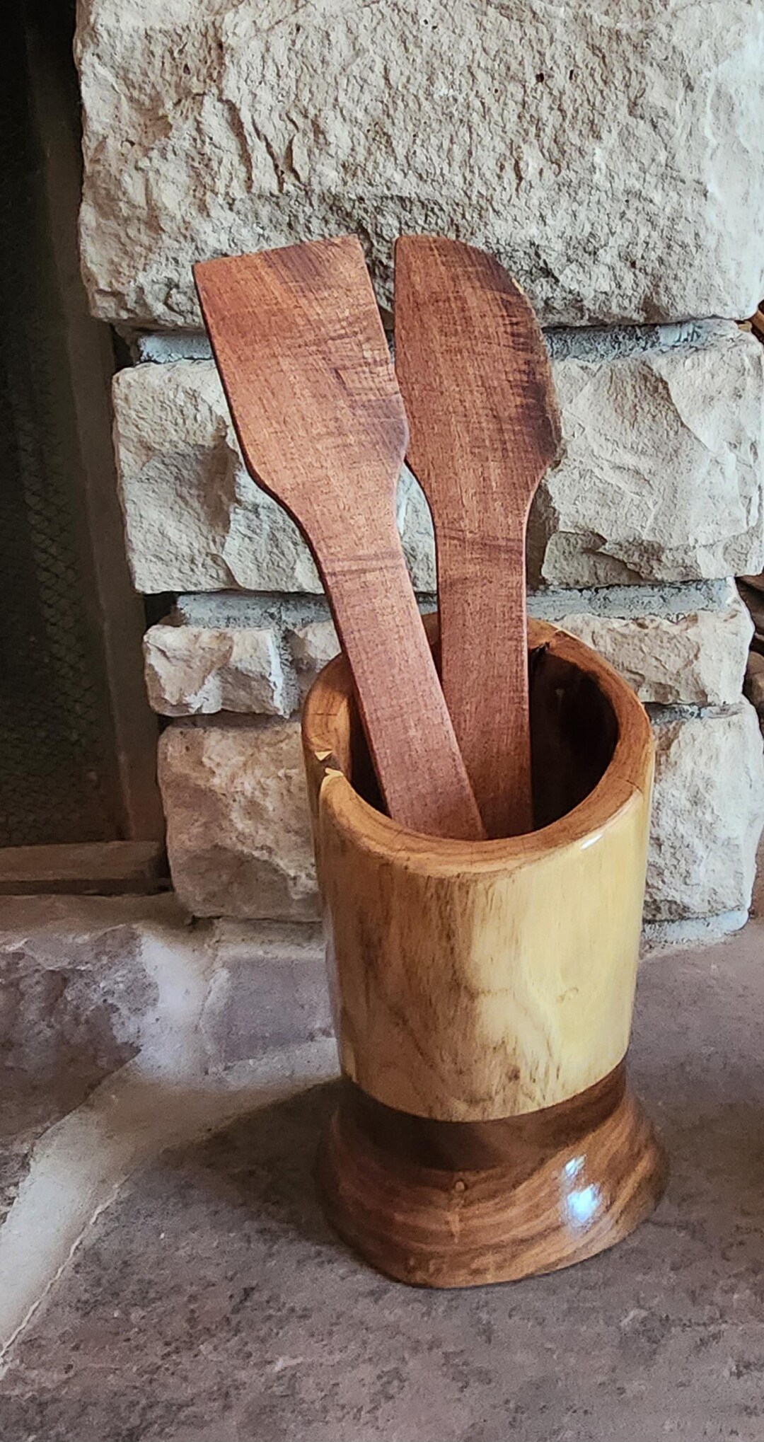 Utensil Holder and Wooden Spatulas Sold Separately - Etsy