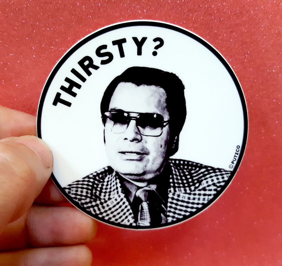 Jim Jones Thirsty STICKER by PUTZCO - Etsy