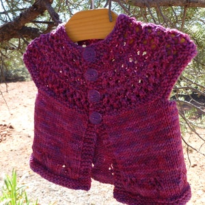 Layer Cake Baby Cardigan Sweater PDF Pattern Newborn, 3, 6, 9, 12, 18 ...