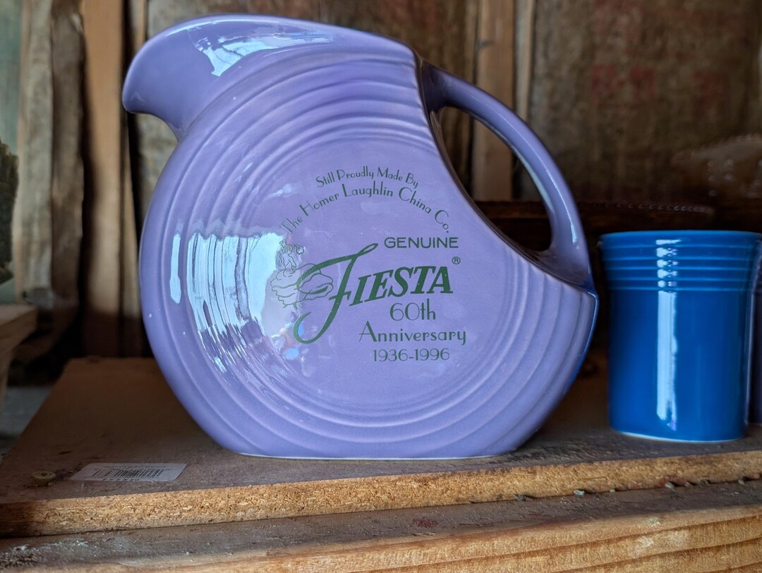 Fiesta 60th Anniversary Pitcher and Tumbler Set - Etsy