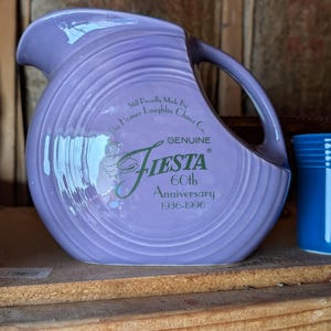Fiesta 60th Anniversary Pitcher and Tumbler Set - Etsy
