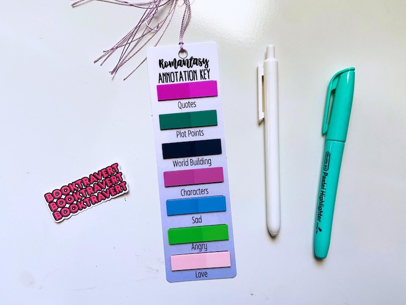 Book Annotation Kit for Romance and Fantasy Readers | Starter Pack With ...