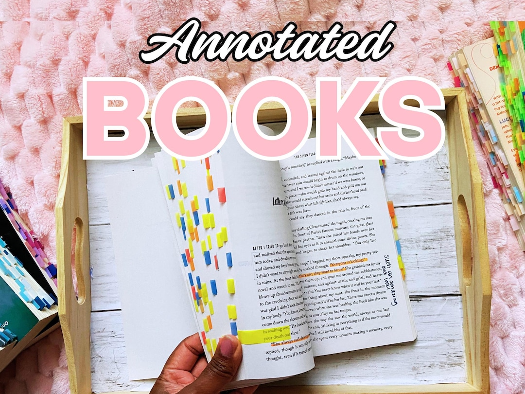 Annotated Book With Personal Reader Notes | Emotional Gift for Book ...