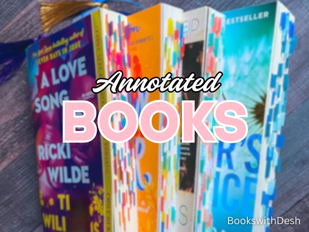 Heavily Annotated Book | Emotional & Intimate Reader Notes | Book Lover ...