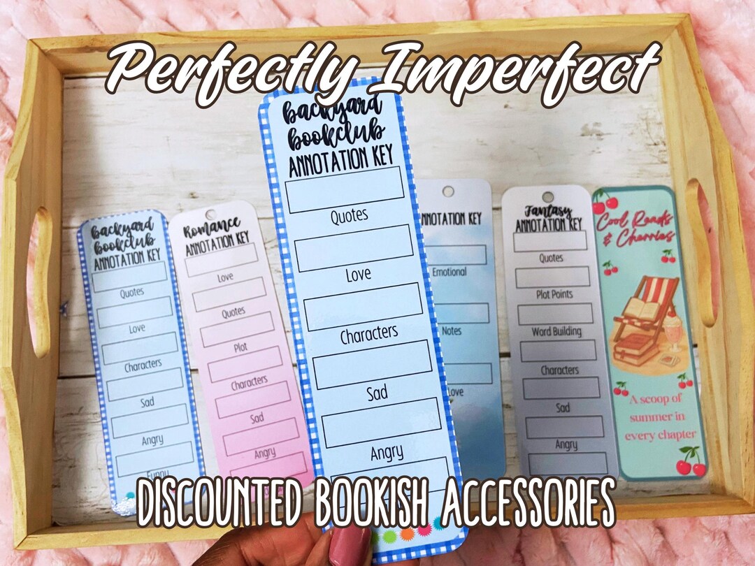 Imperfect Bookmarks & Annotation Kits | Discounted Bookish Seconds Sale ...