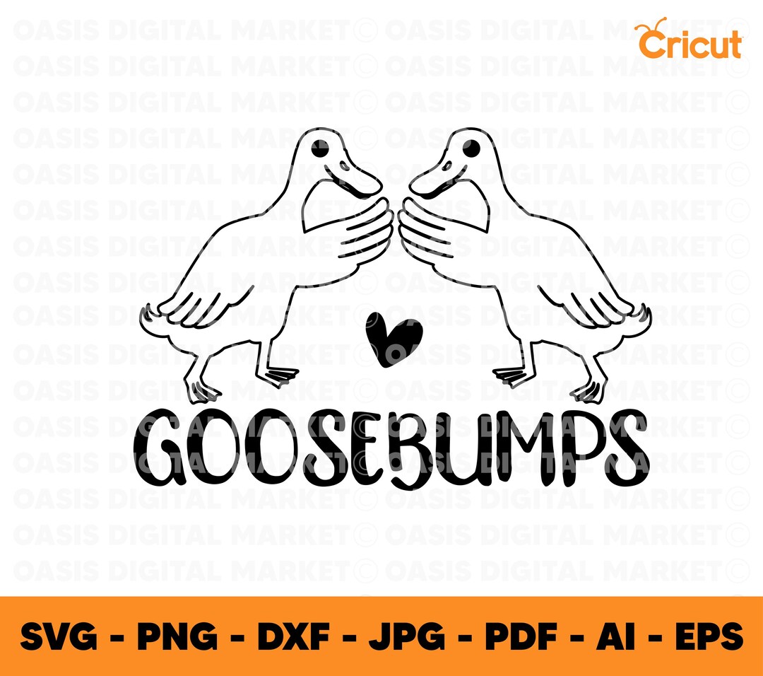 Goosebumps Svg Png, Goose Bumps Svg Png, Digital Download, Sticker, T ...