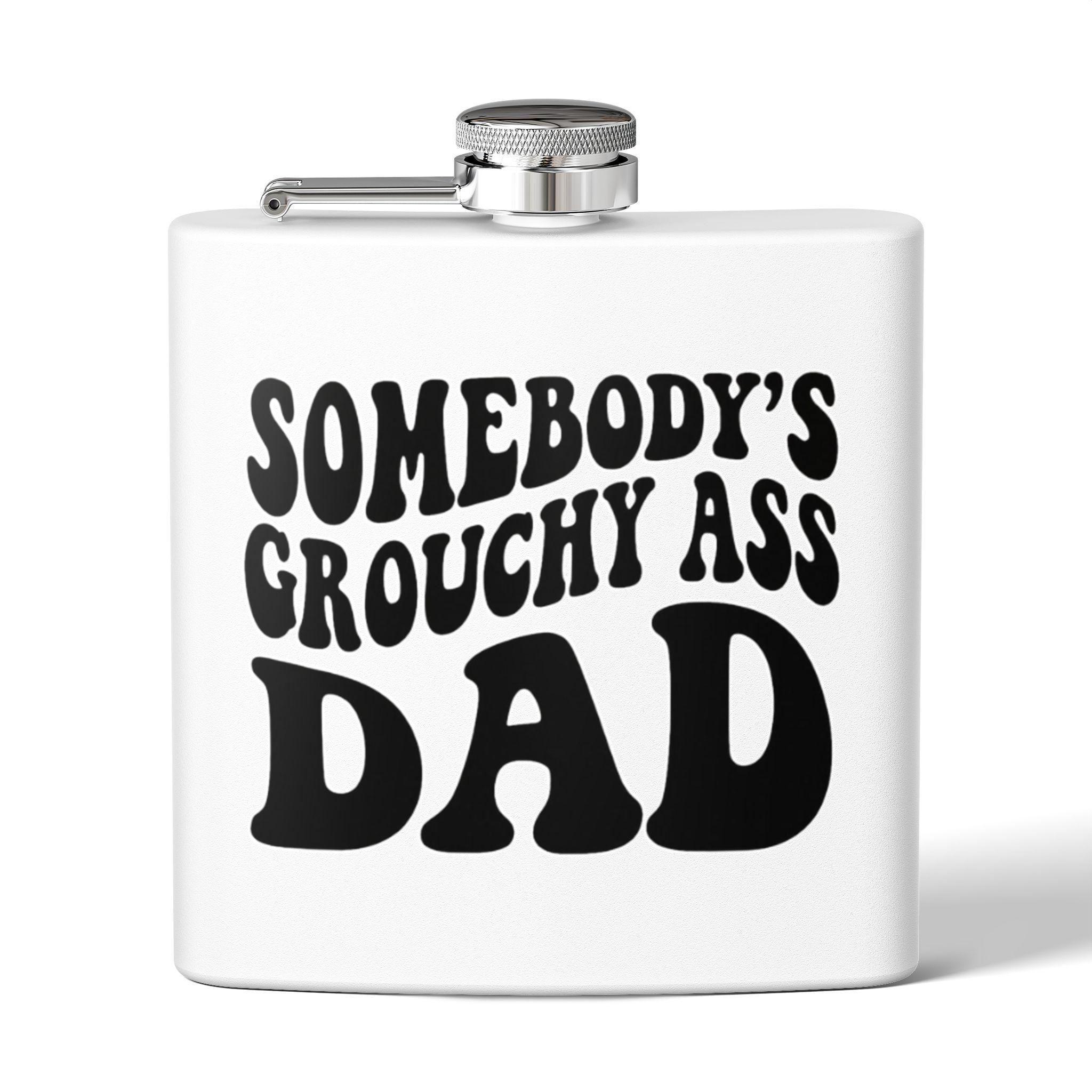 Funny Dad Flask, Gift for Father's Day, Groomsmen Gift, Personalized ...