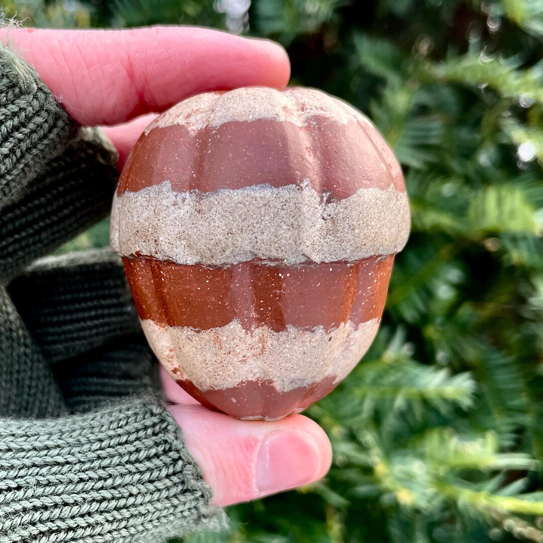 Striped Acorn Ceramic Rattle - Etsy