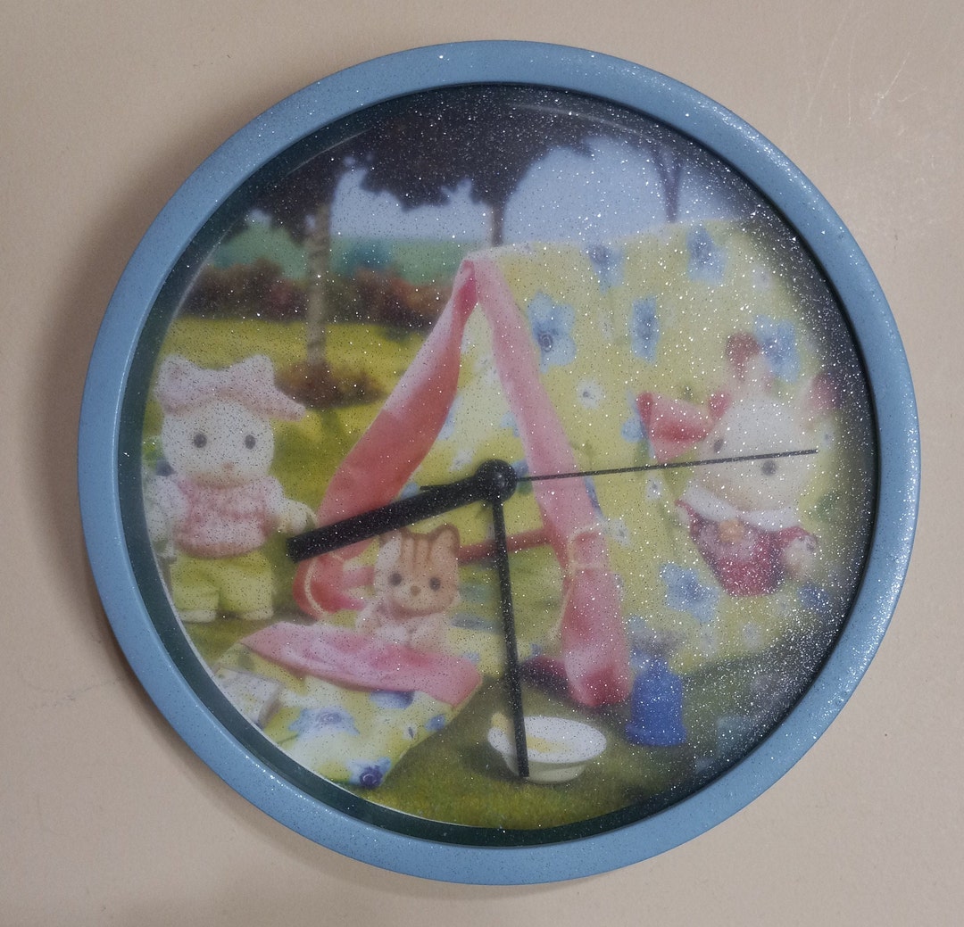 Calico Critters Camping Wall Clock - Etsy