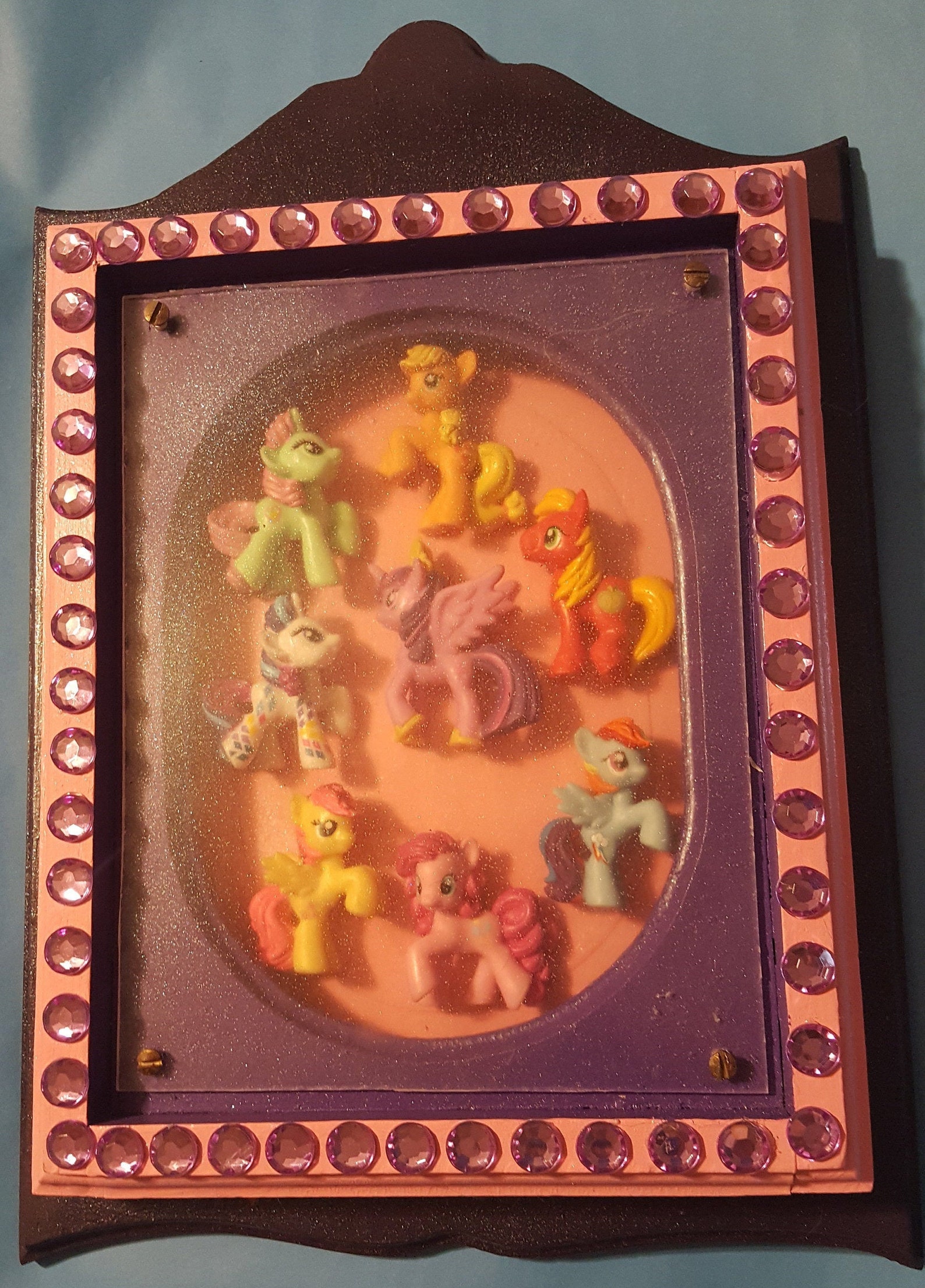My Little Pony Miniatures Shadow Box - Etsy