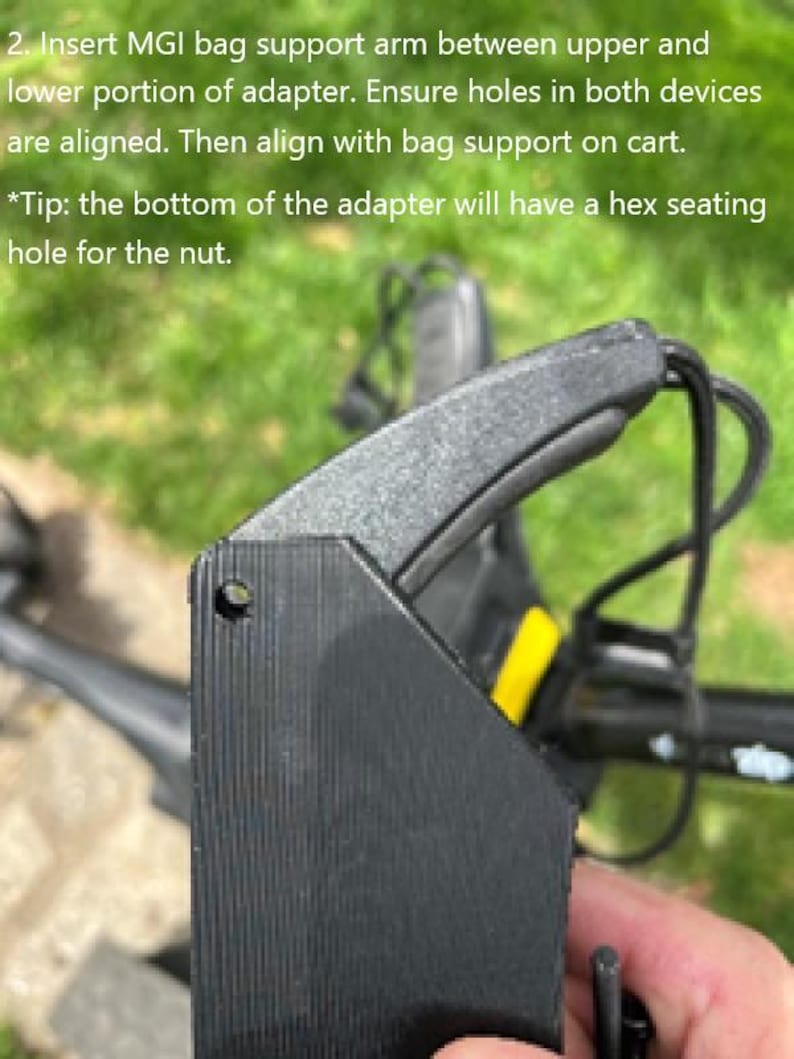MGI Electric Caddie Stand Bag Adapter - Etsy